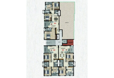 Hardik 5th FLOOR PLAN - VGK Builders