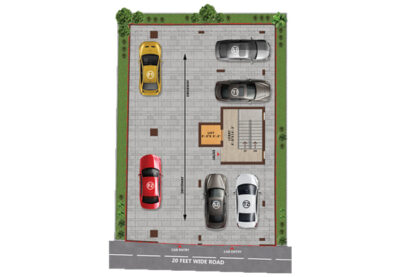 Avighna Stilt Parking Floor Plan - VGK Builders